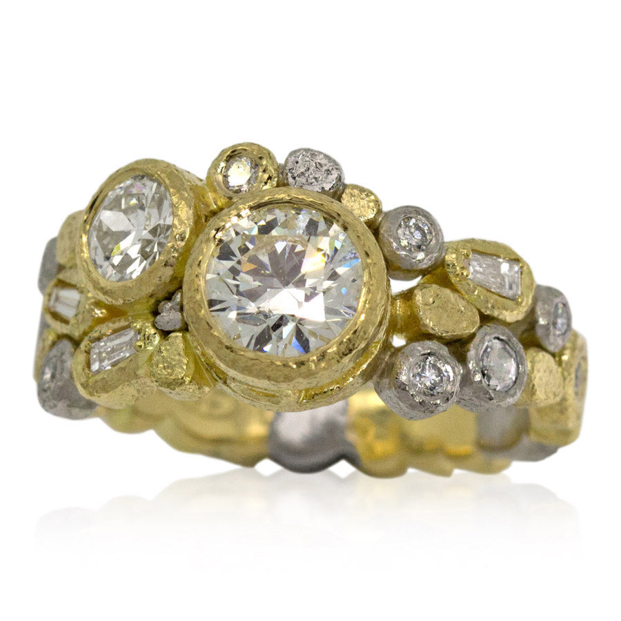 Custom Dancing Diamonds Ring – Rona Fisher Jewelry